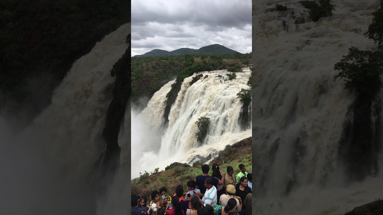 Shivasamudram full waterfalls(3) - YouTube
