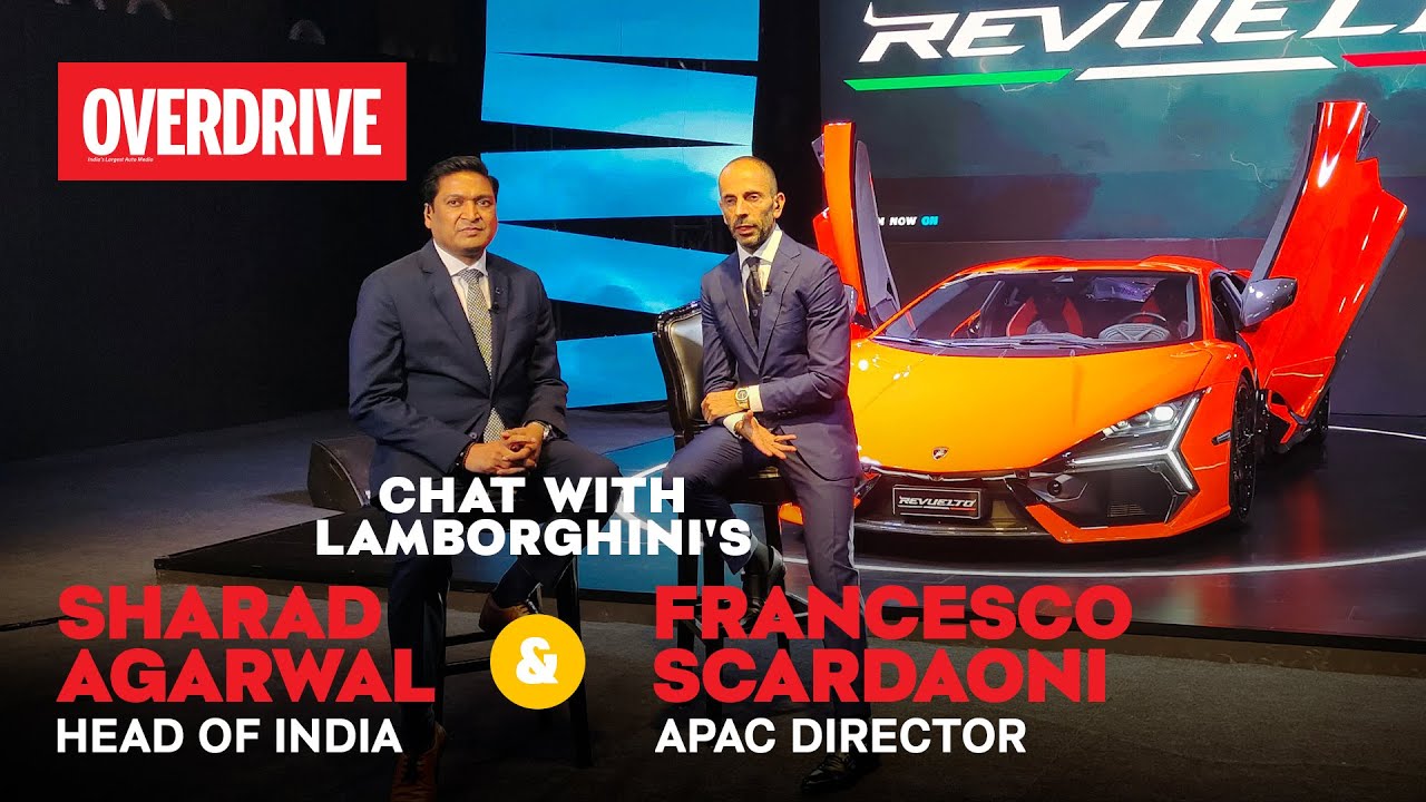 Interview - Francesco Scardaoni, APAC Director Lamborghini & Sharad Agarwal, India Head ...