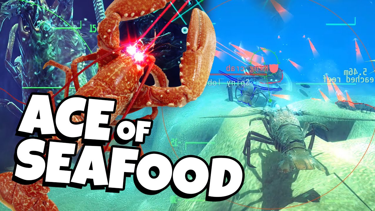 Ace Of Seafood | LASER LOBSTERS V KING CRABS - YouTube
