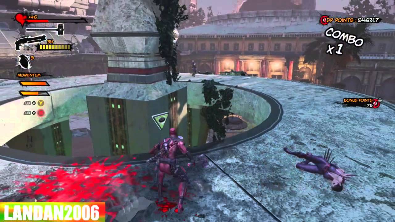 Deadpool - All Weapon Momentum Attacks! (Fully Upgraded) - YouTube