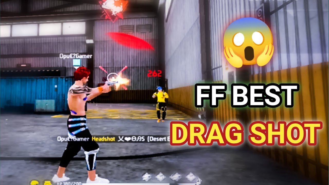 FF BEST PERFECT DRAG SHOT 😱♥️ - YouTube