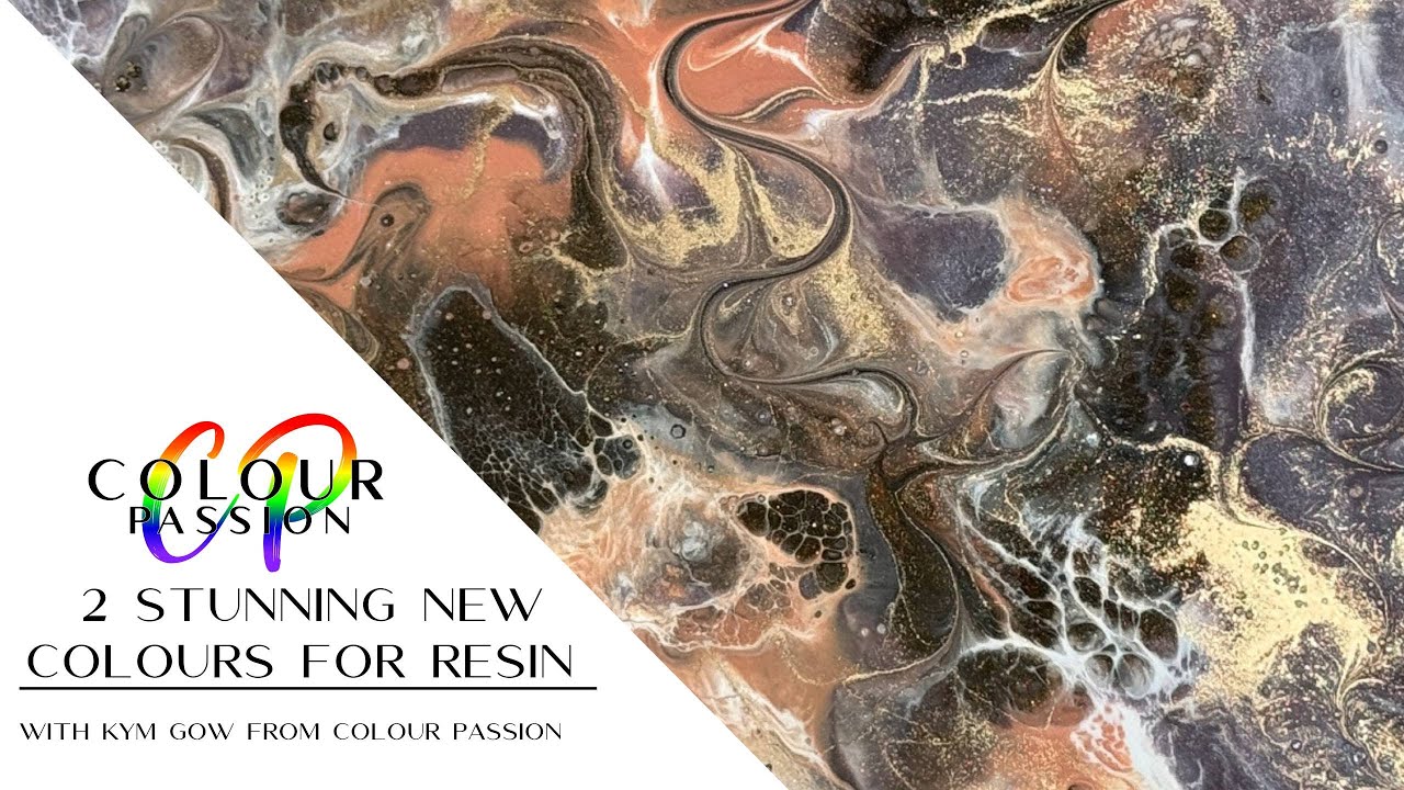2 STUNNING NEW COLOURS FOR RESIN - YouTube