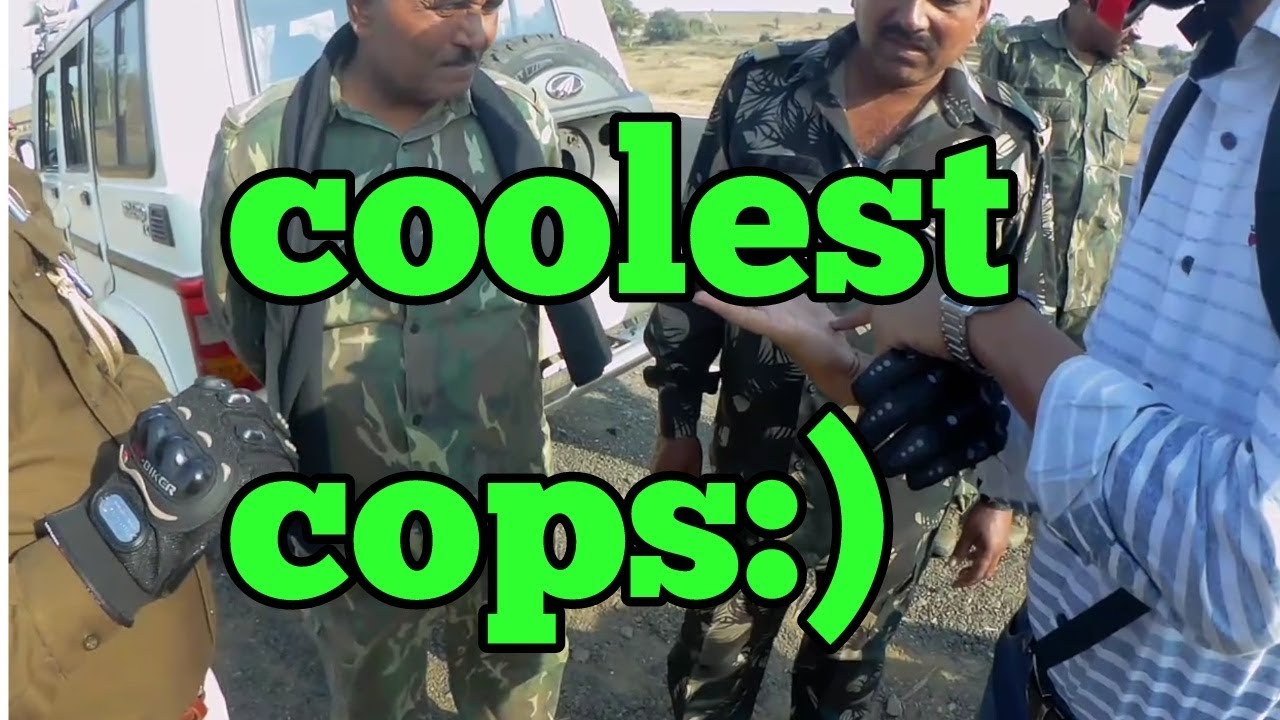 COOLEST COPS WE EVER MET - YouTube