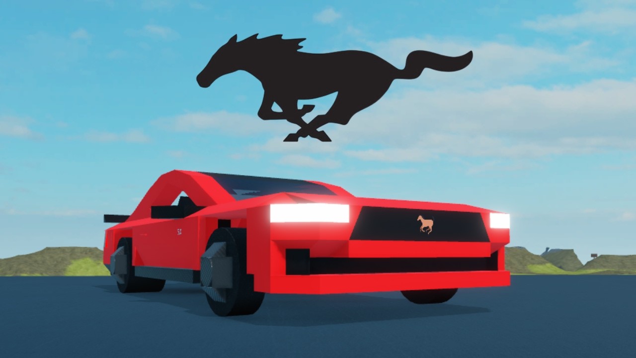 Ford Mustang | Showcase 36 | Roblox Plane Crazy - YouTube