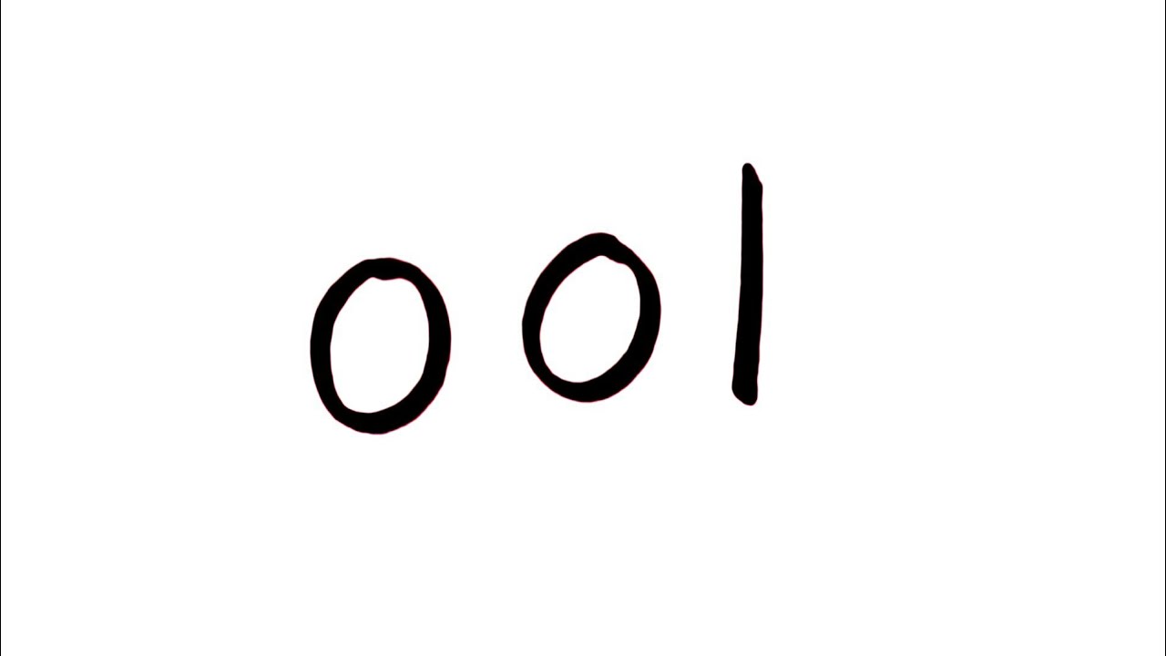 Easy Drawing ! How To turn 001 Number into cute girl step by step ...