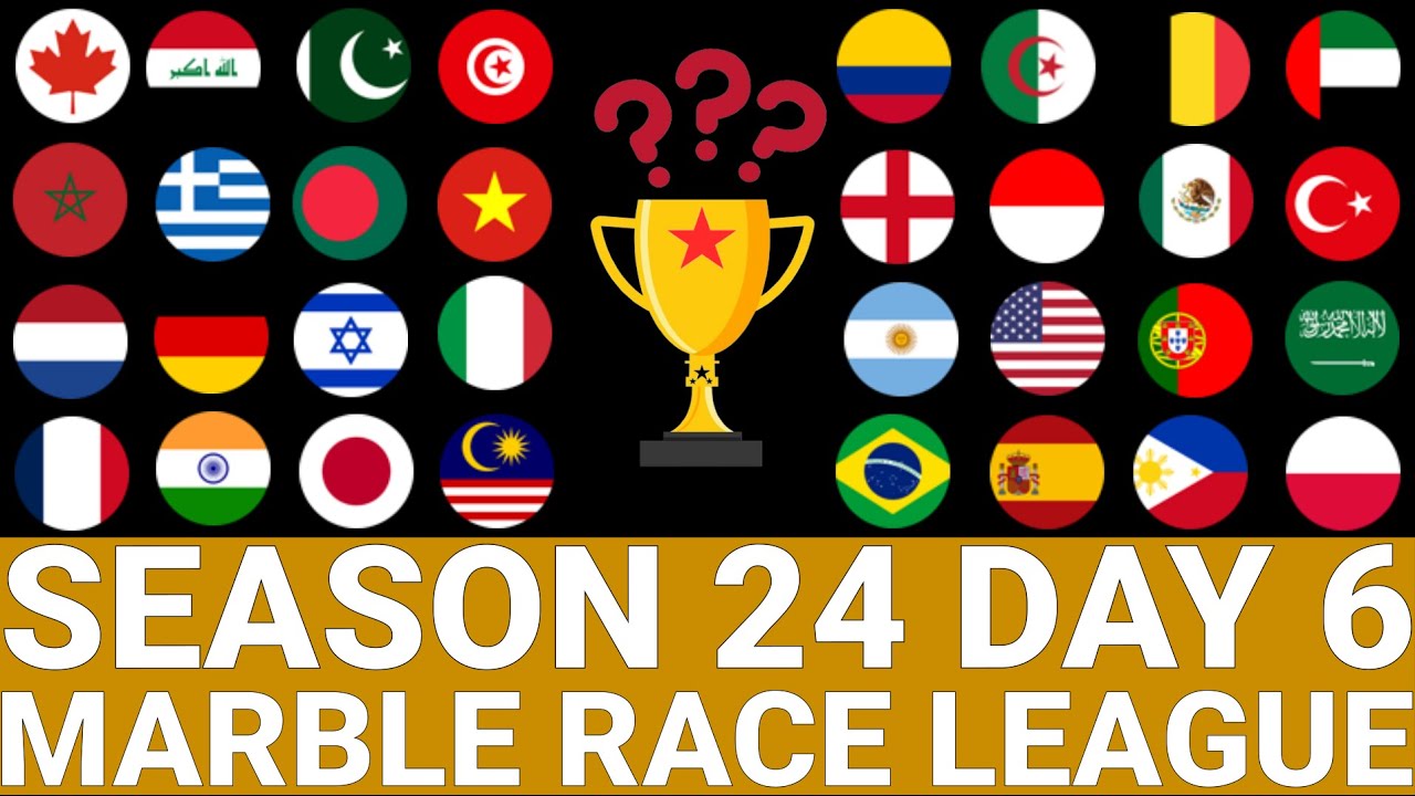 Marble Race League Season 24 DAY 6 Marble Race in Algodoo - YouTube