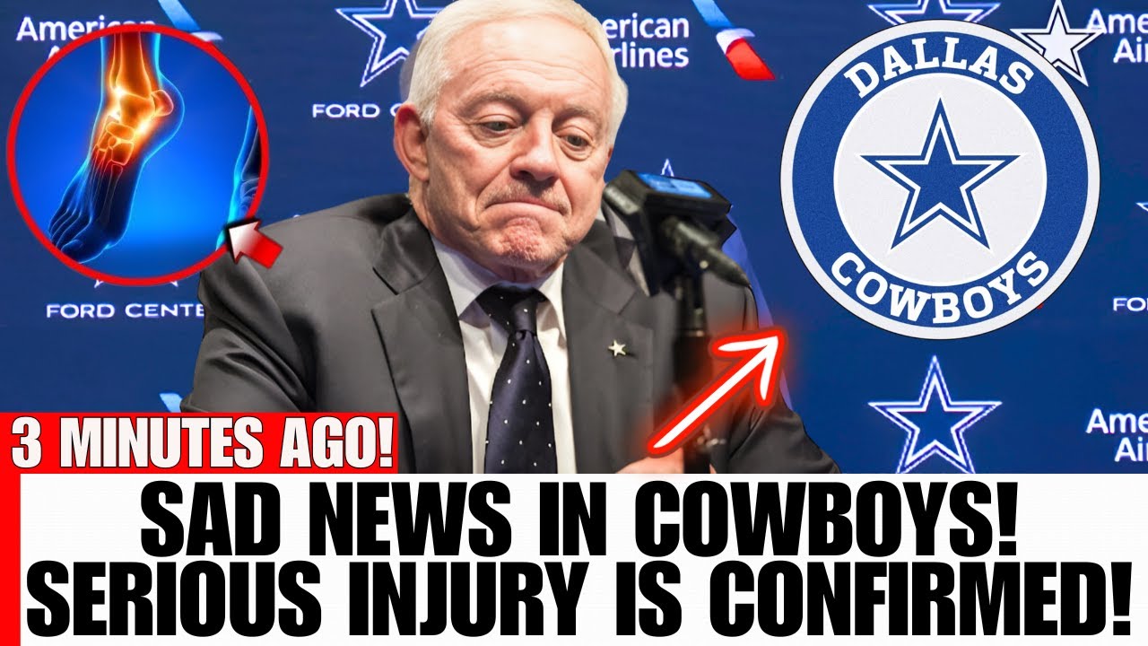 🚨URGENT! SAD NEWS IN COWBOYS! INJURY TAKES STAR OUT OF THE SEASON, FANS ...