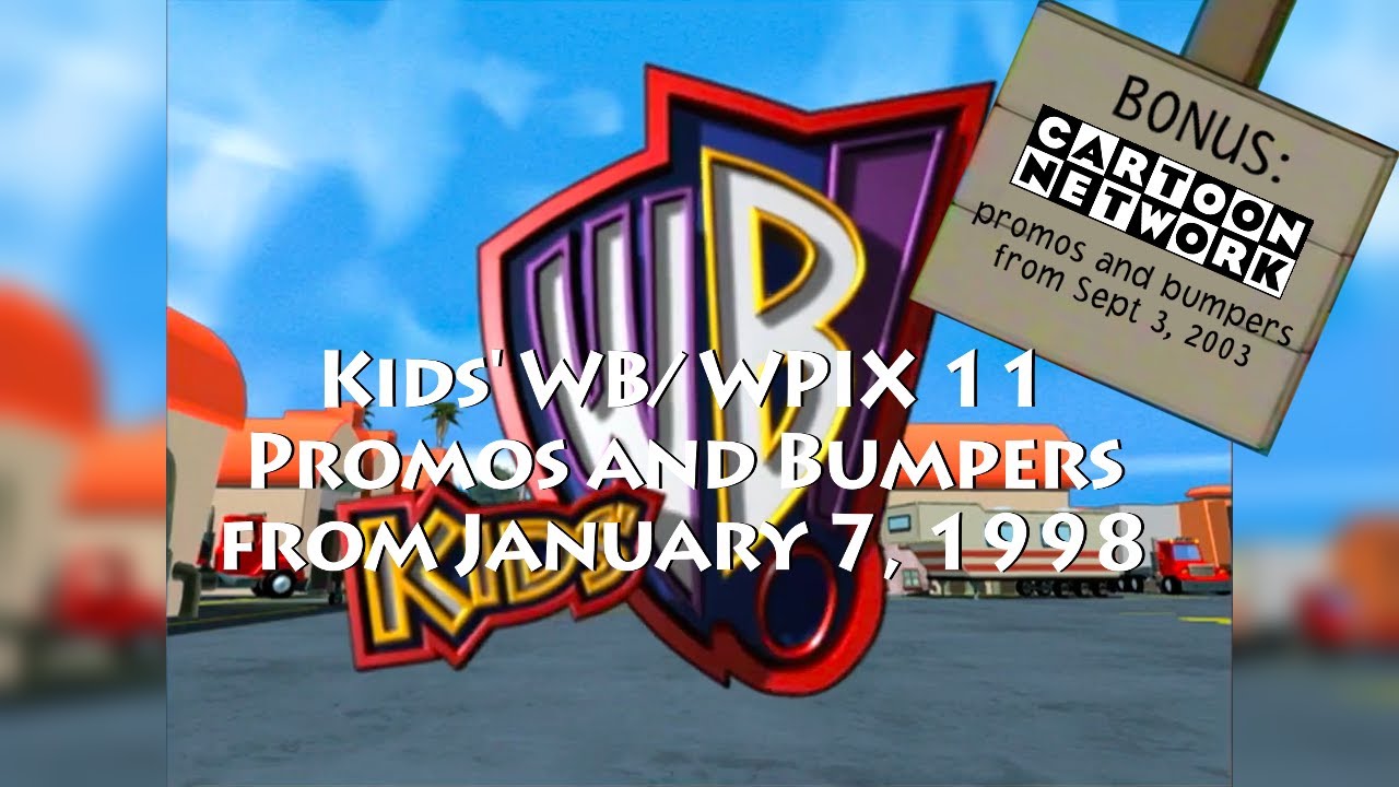 Kids' WB promos and bumpers from January 7, 1998 [plus BONUS CN from ...