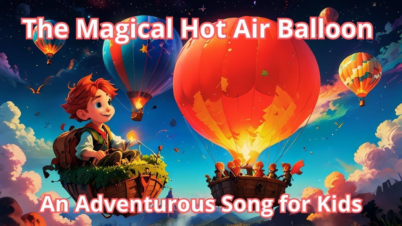 The Magical Hot Air Balloon - An Adventurous Song for Kids - YouTube