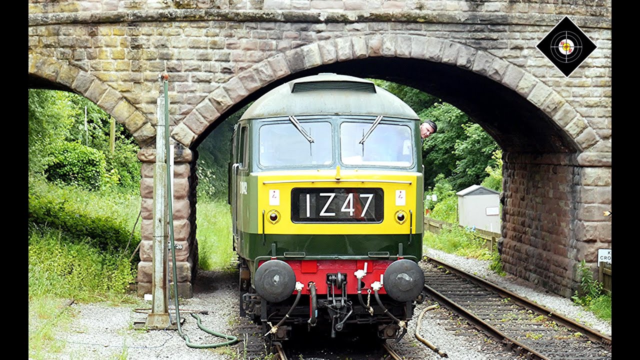 Retro Class 47 D1842 @ Wirksworth EVR, 15/6/24 #preserved #diesel # ...