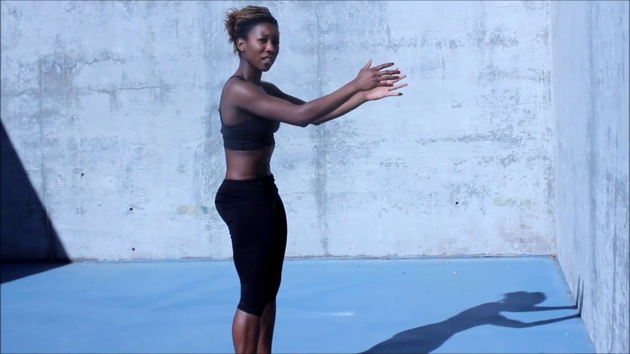 Medicine Ball Squat Chest Pass - YouTube