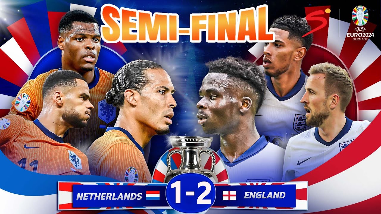 England 2 - 1 Netherlands| Semi-Final | Highlights | ENG vs NED | UEFA ...