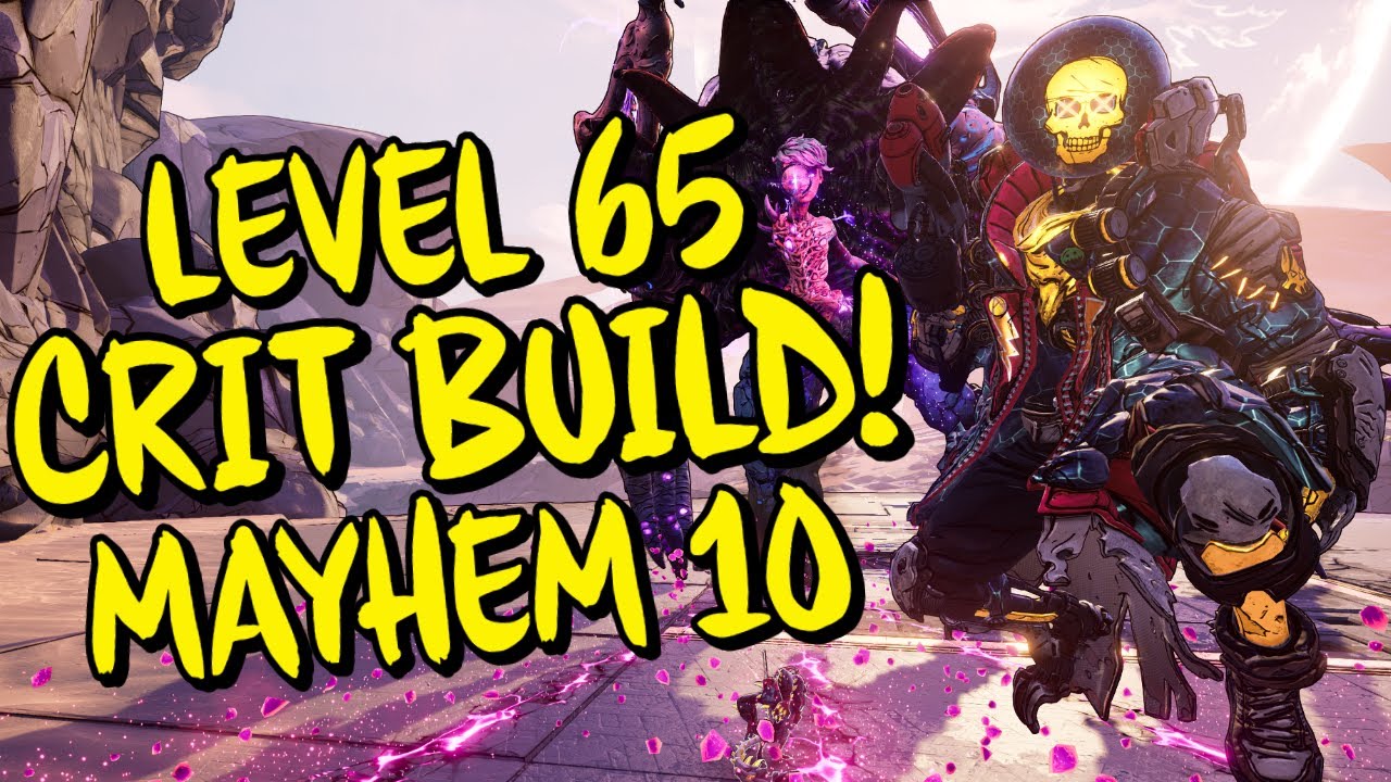 Borderlands 3 Level 65 Best FL4K Crit Build (Mayhem 10) Kills every ...