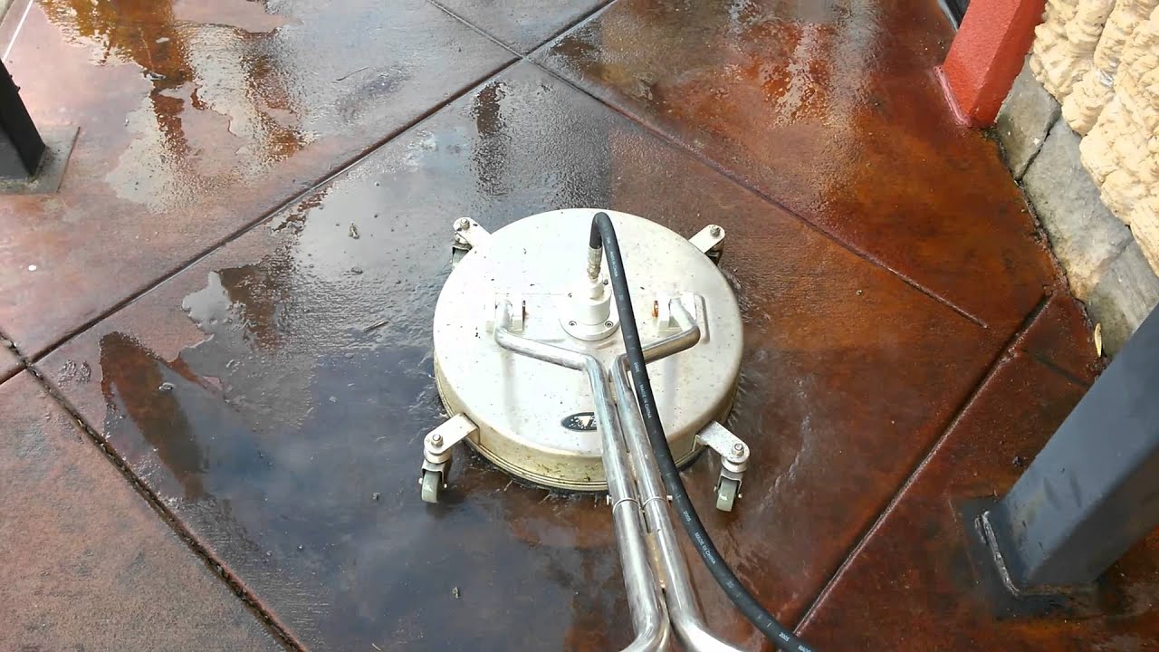 Professional Restaurant Patio Pressure Washing Demo Evansville, Indiana ...