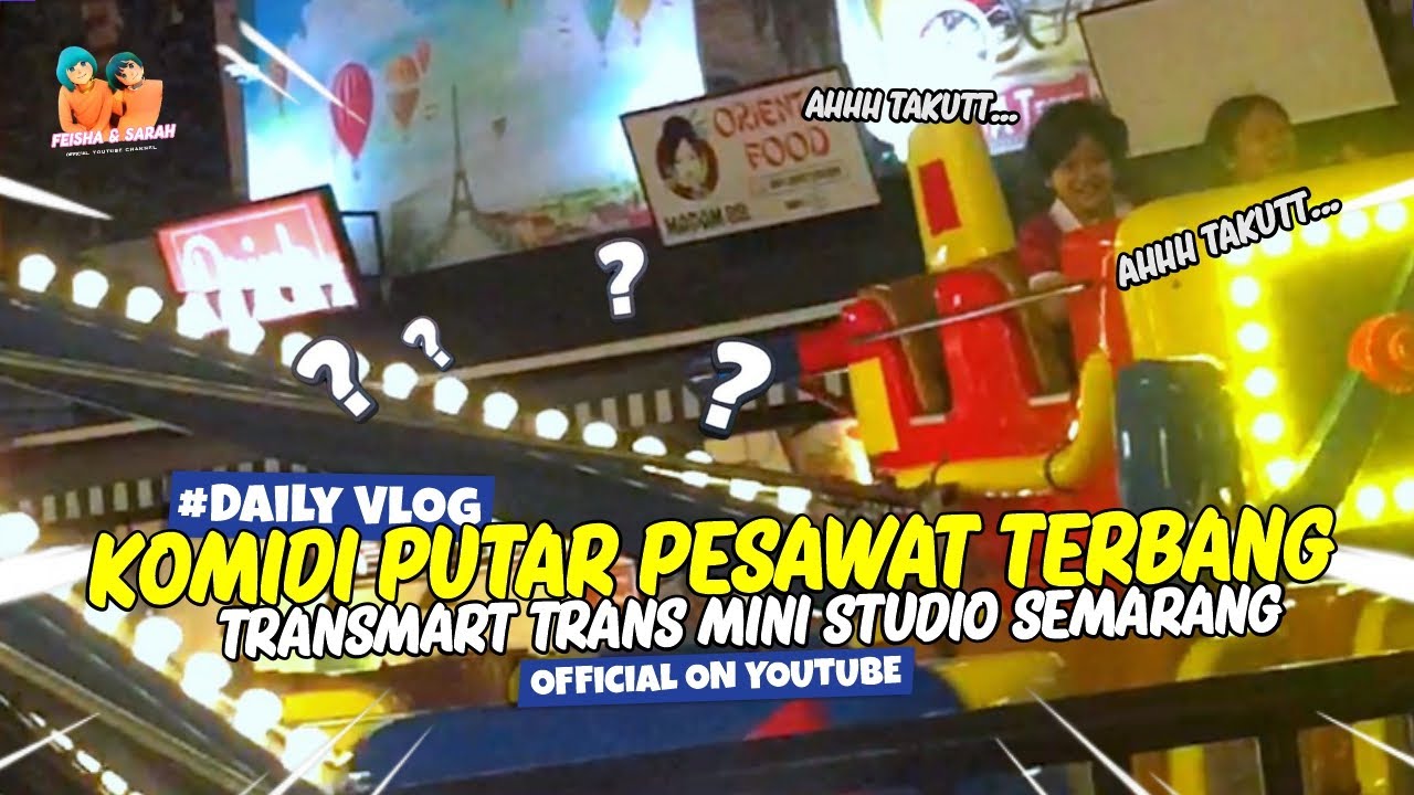 Naik Wahana Komedi Putar di Trans Studio Mini Semarang #funny #viral # ...