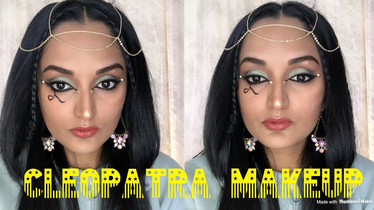 Cleopatra makeup tutorial - YouTube