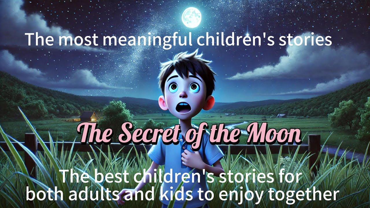 The Secret of the Moon | 5-Minute Bedtime Story & Animation for Kids ...