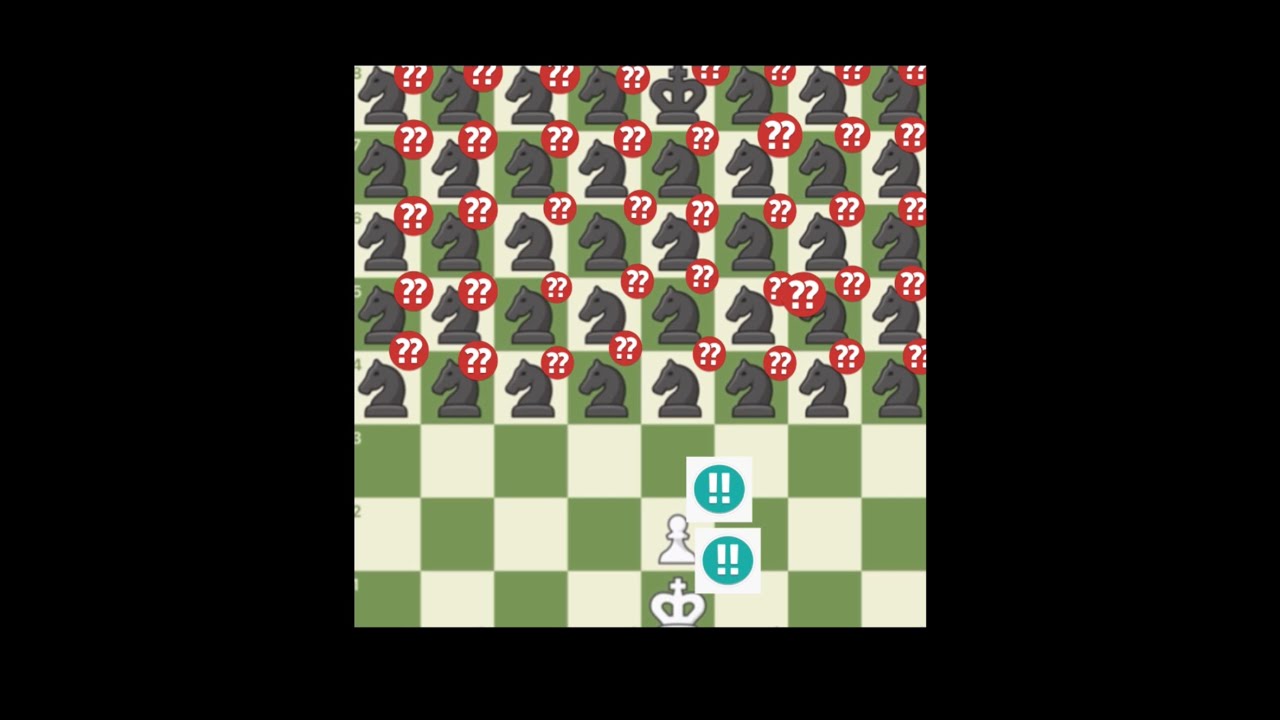 39 Knights VS 1 Pawn!? Goofy ahh ohio top chess - YouTube