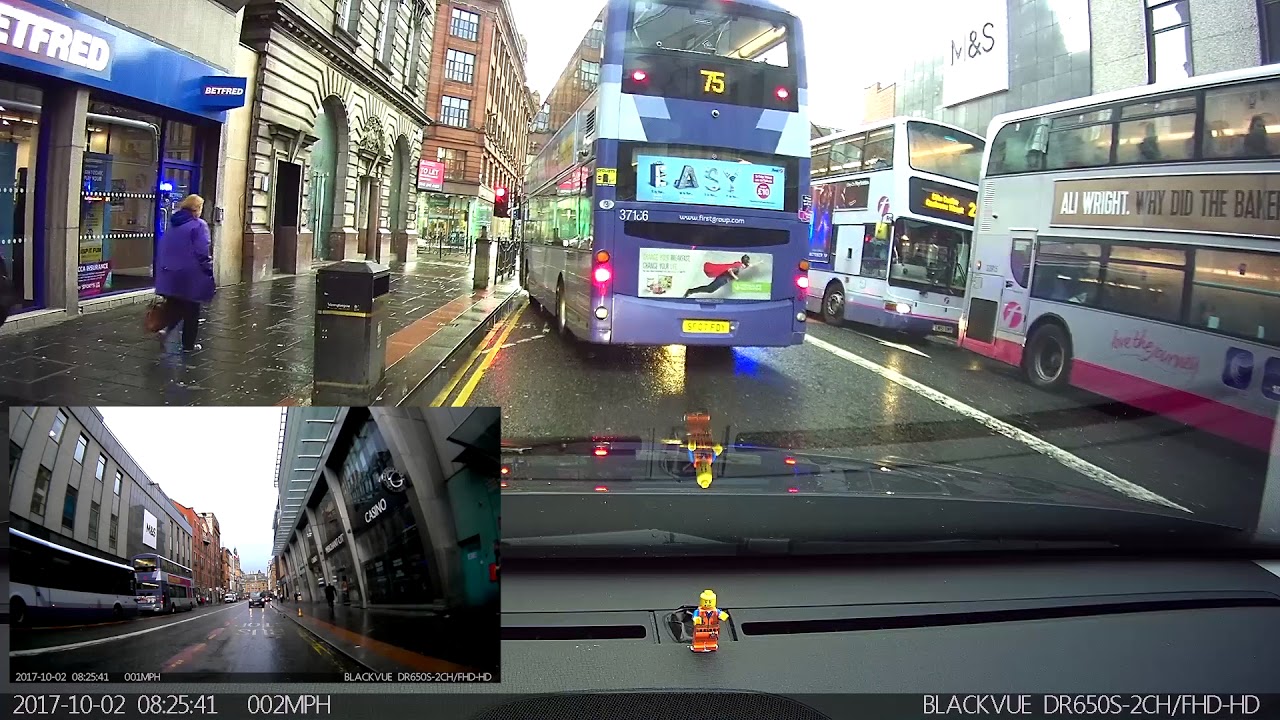 First bus driver clearly more important than emergency services. - YouTube