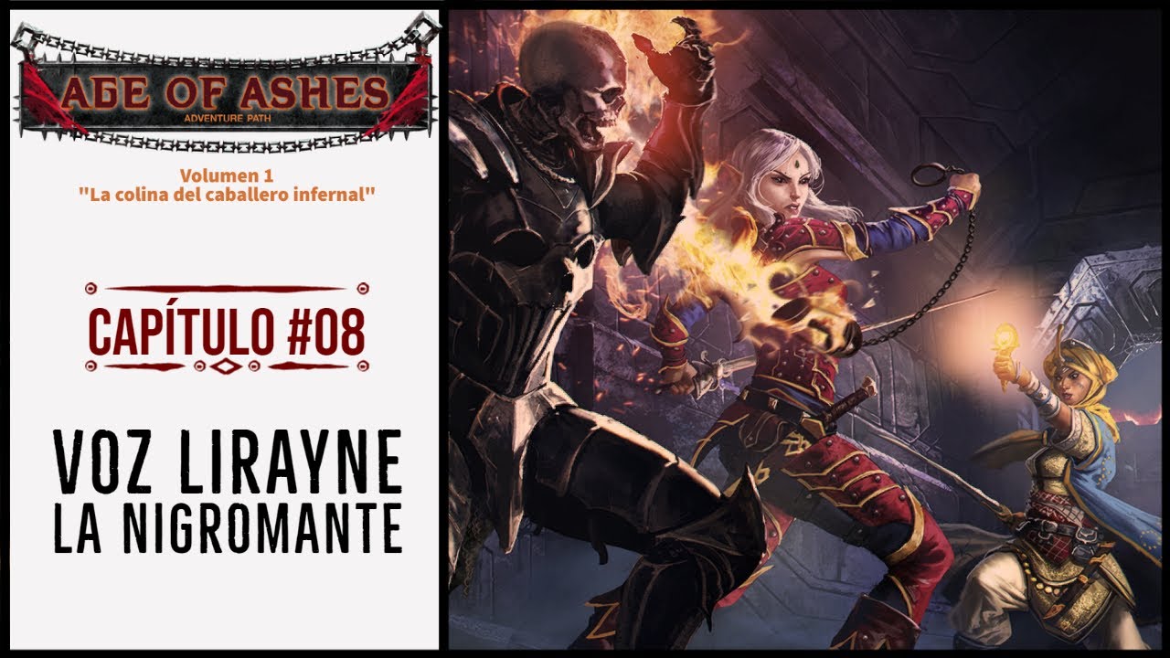 Pathfinder 2e - Age of Ashes #08: Voz Lyrayne, la Nigromante - YouTube
