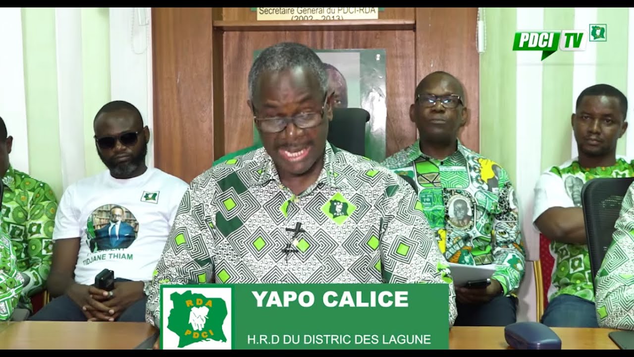 Crise au Pdci-Rda : Yapo Calice invite dame Valerie Yapo à quitter le ...