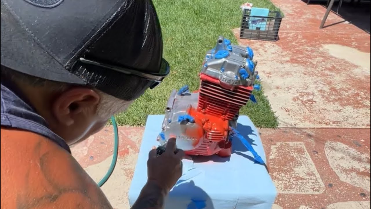 Red Wrinkle Spray can by VHT link in description 📦 #diy #viralvideo # ...