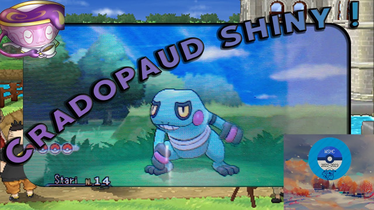 [WSHC 22 - 23] #2 Shiny Croagunk / Cradopaud Shiny sur Pokémon Y - YouTube