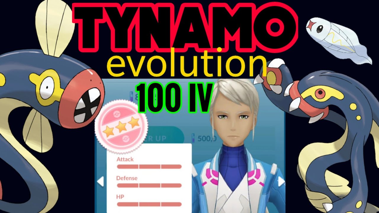Tynamo Evolution Chart