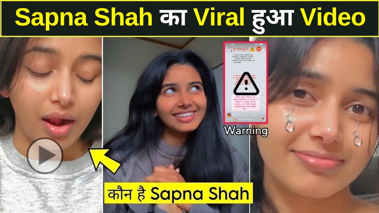 Sapna shah ने दिया Warning video को लेकर 😱 | Sapna Shah video | Sapna ...