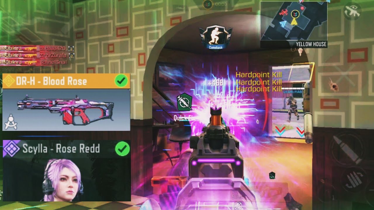 *New* Informant Draw in CODM : Legendary DR-H - Blood Rose & Scylla ...