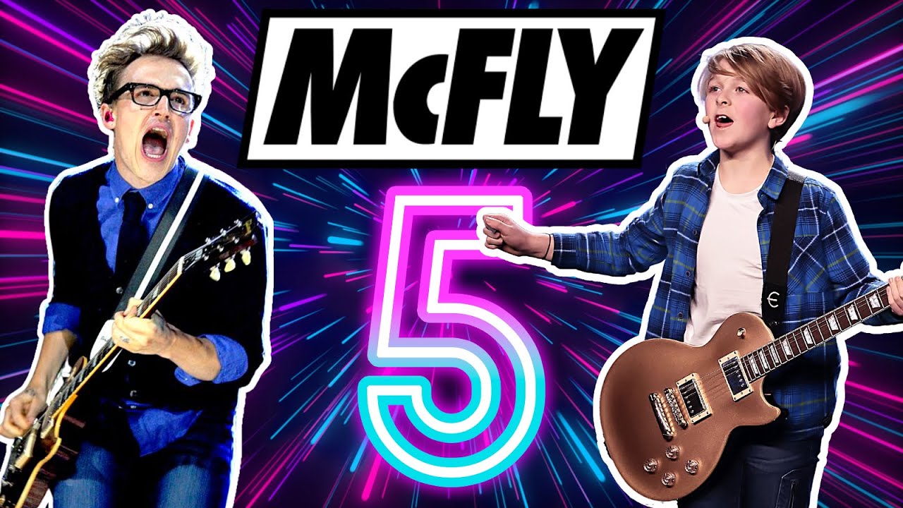 My TOP 5 McFly Songs to play on Electric Guitar - Harry Churchill BGT ...