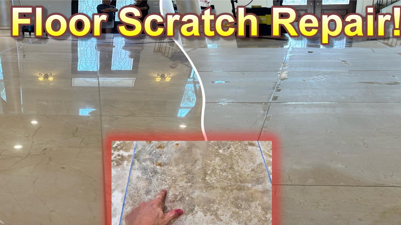 HOW-TO Remove Scratches And Etching From Travertine, Limestone And ...