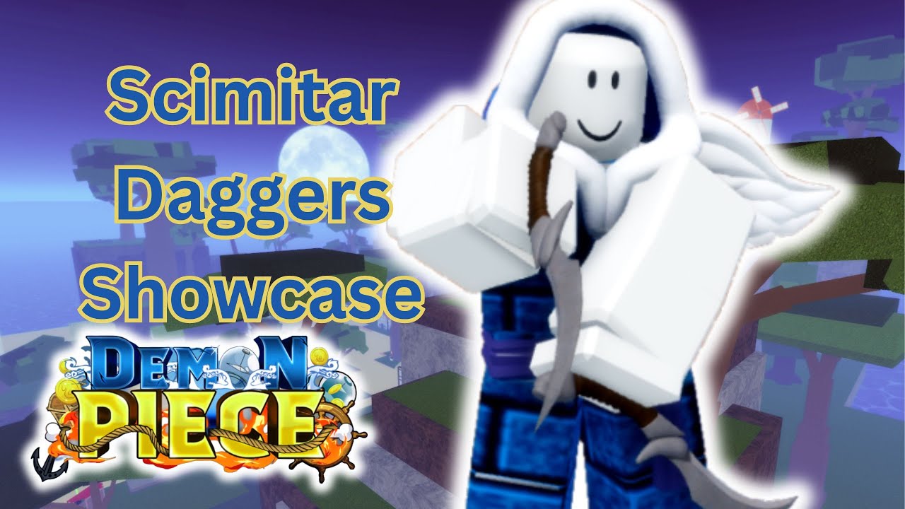 Scimitar Daggers Showcase | Roblox Fruit Seas - YouTube