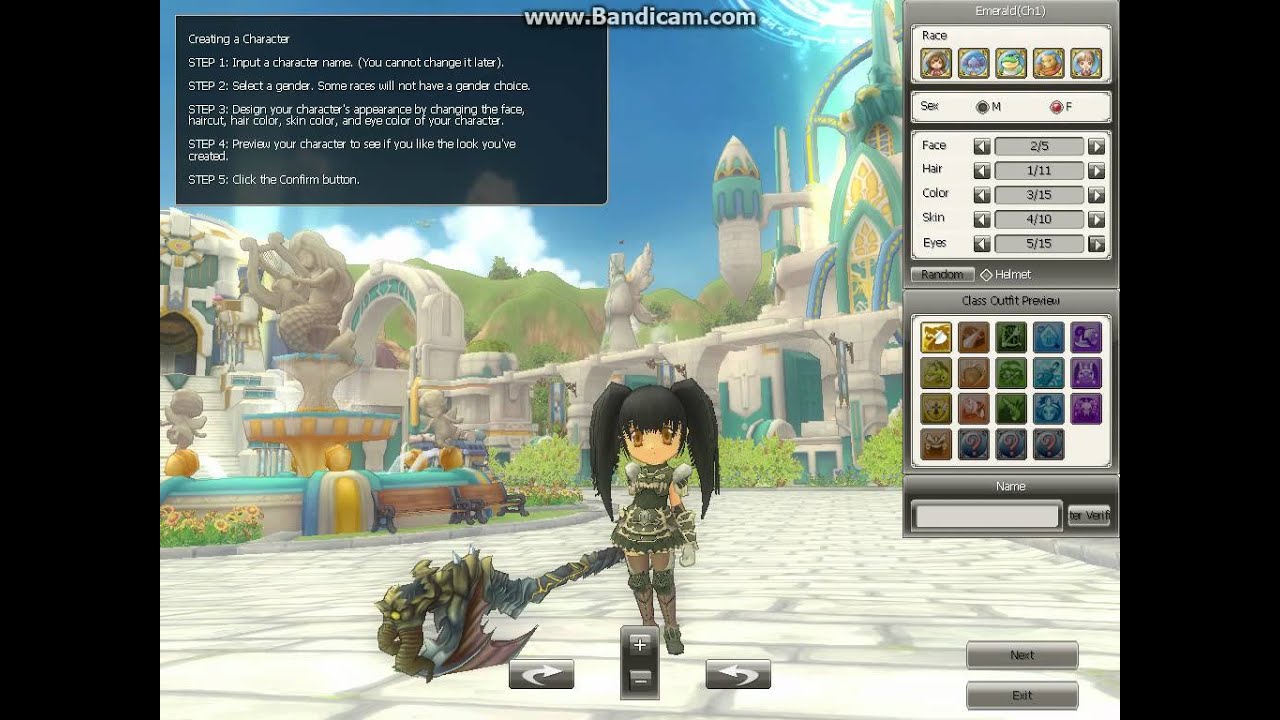 Eden Eternal Character Customization - YouTube