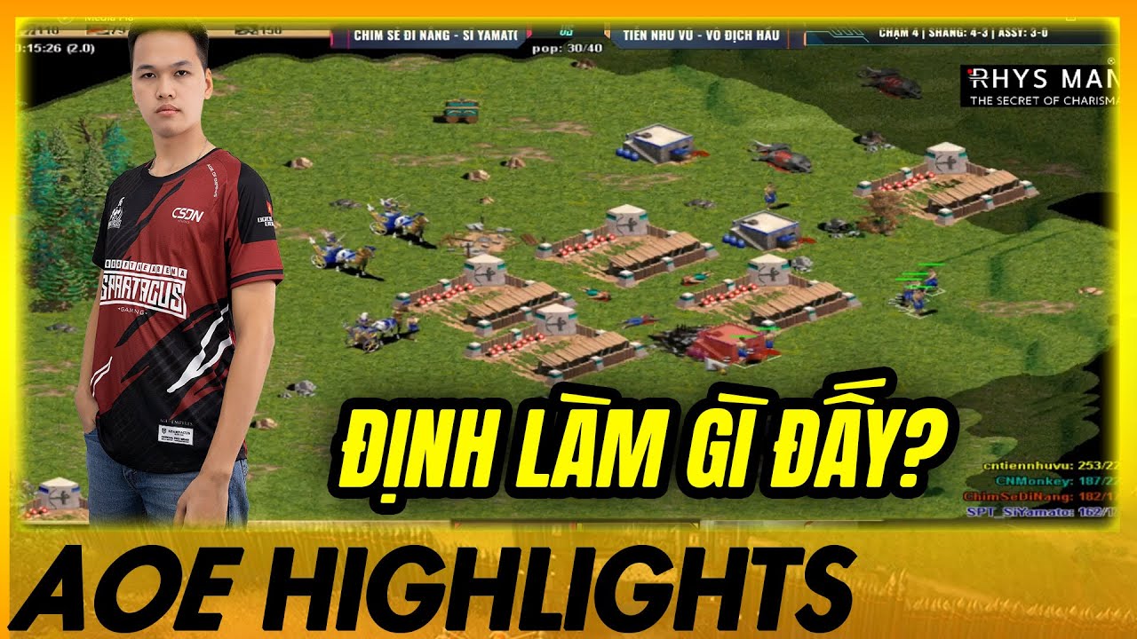 Trận đấu Việt Trung - cả bản đồ NGẬP XÁC CUNG R | AoE Highlights #aoe - YouTube