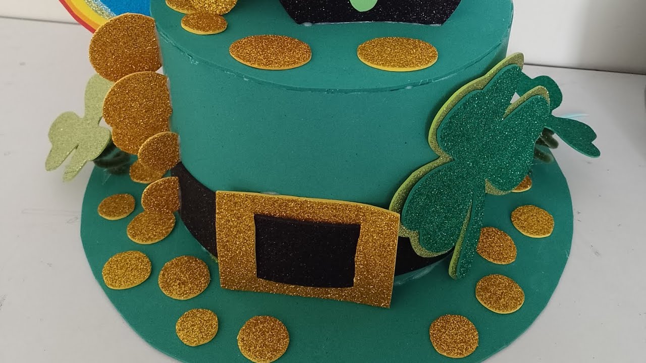 Sombrero del día de San Patricio de fomy. aprende conmigo a hacer este ...