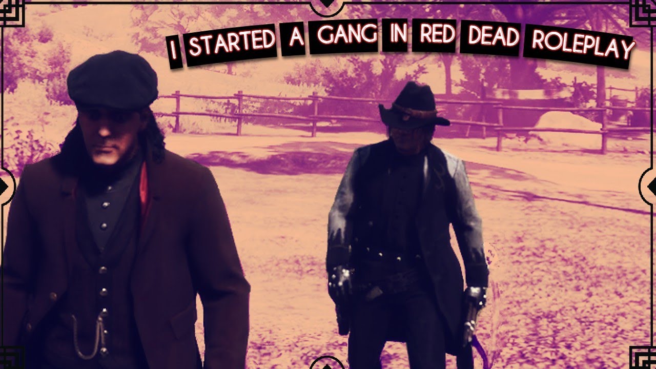 I STARTED A GANG IN RED DEAD ROLEPLAY - YouTube