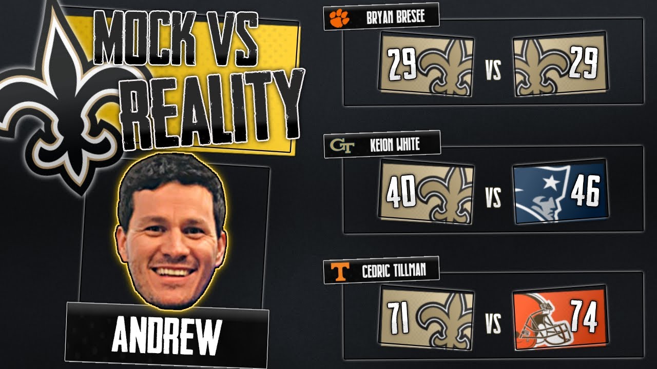 Mock Drafts vs Reality - YouTube