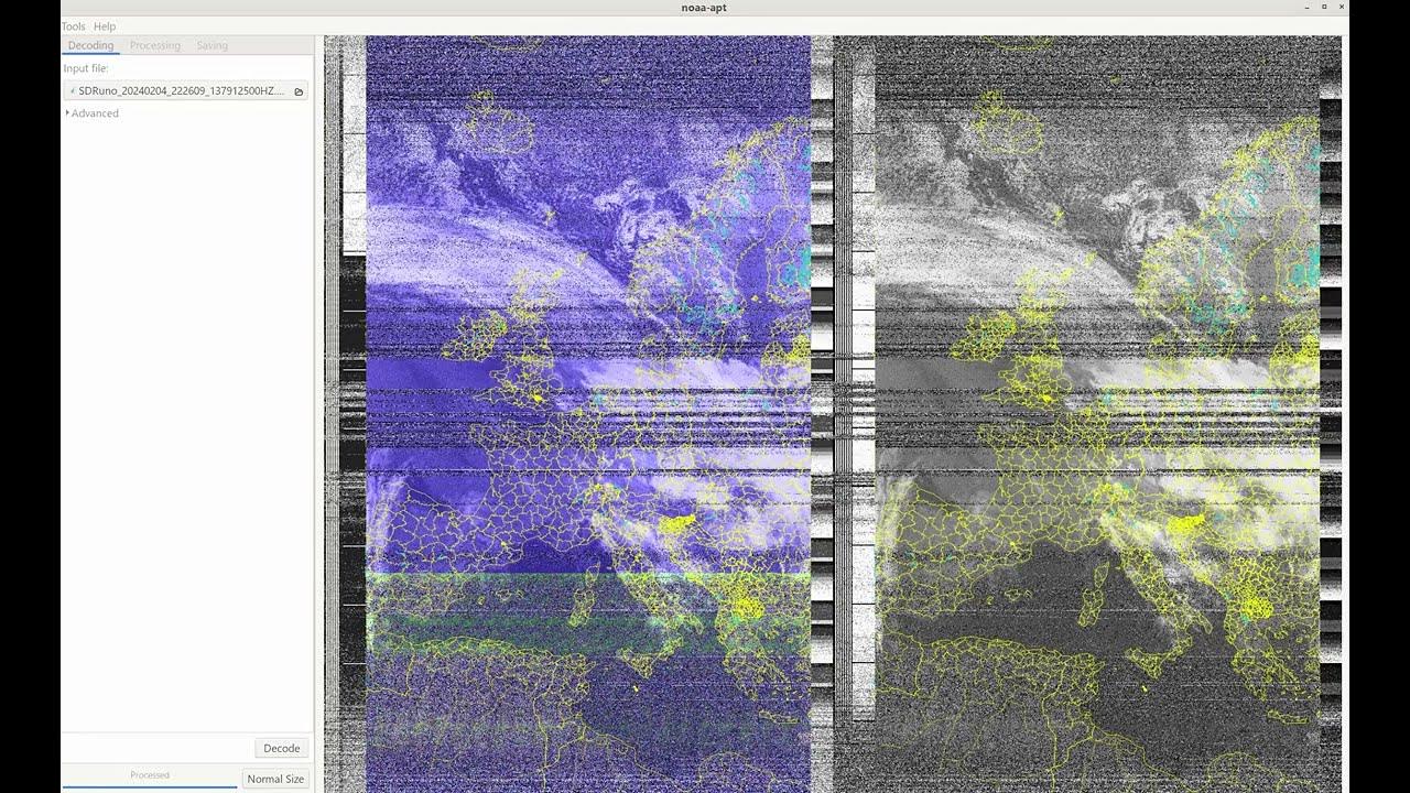 Decoding The Data From NOAA Satellites With NOAA-apt (Fast Clickthrough ...