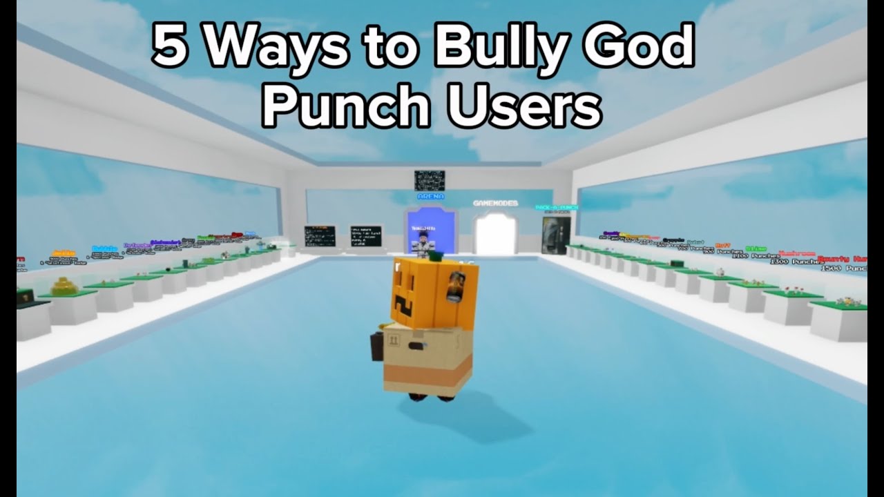 Ability Wars | 5 Ways to Bully God Punch Users - YouTube