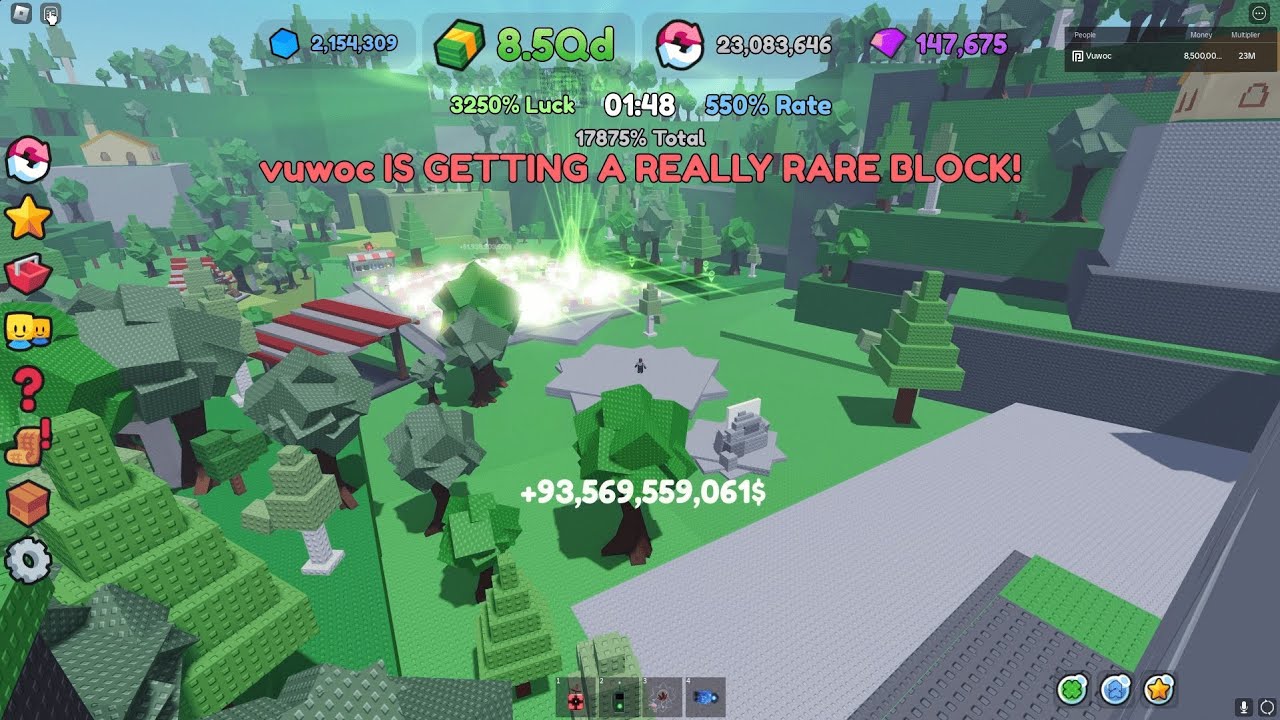 Getting Terminus in Block Mayhem (1/300m) - YouTube