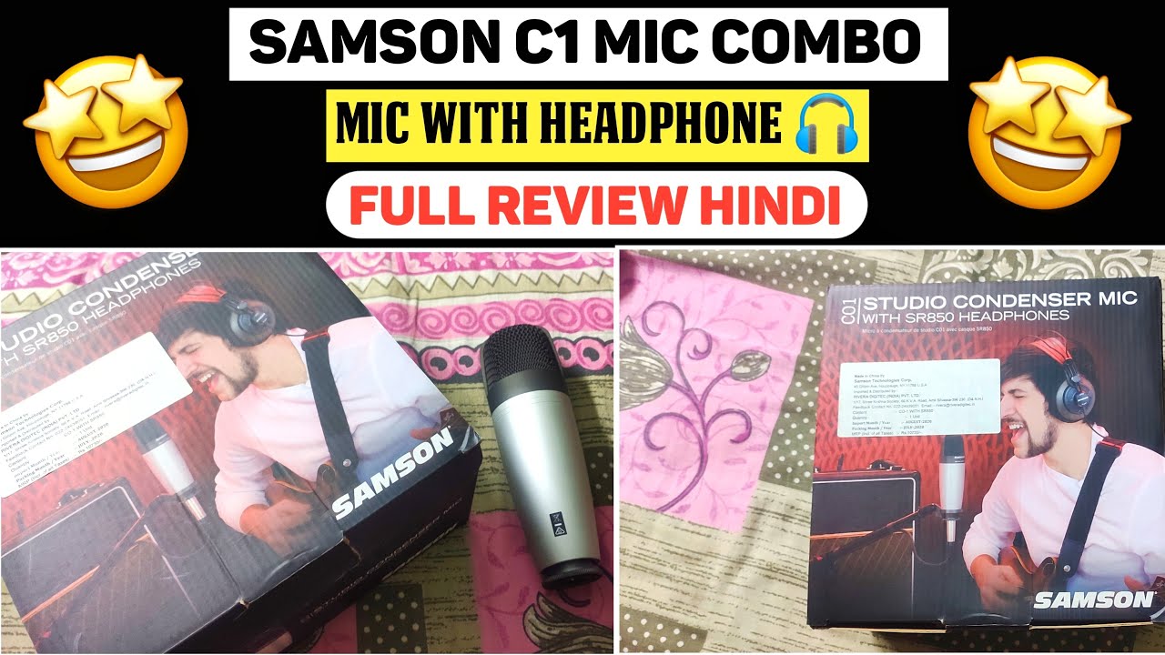 Samson C01 Condenser Mic Review | Samson C01 Mic And Headphone Combo ...