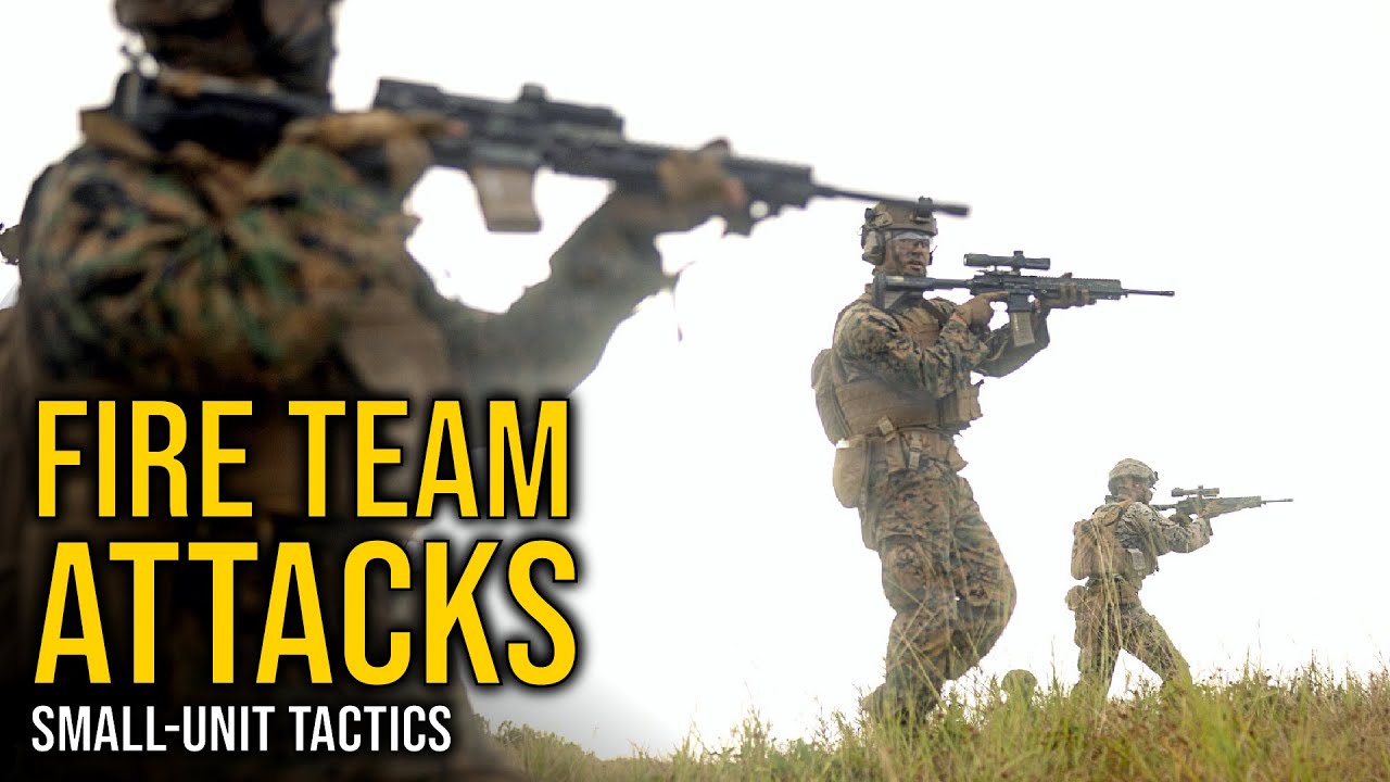 U.S. Marines Execute Fire Team Attacks During Jungle Field Training ...