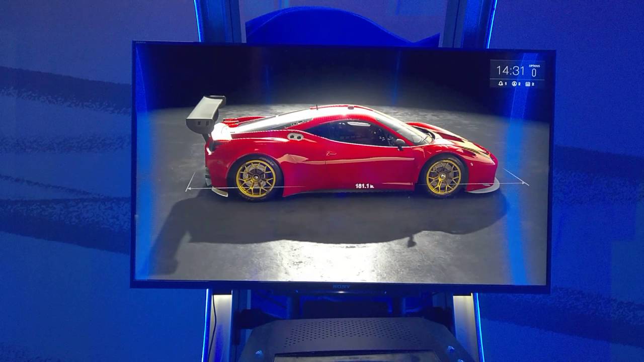 GT Sport menu screen - YouTube