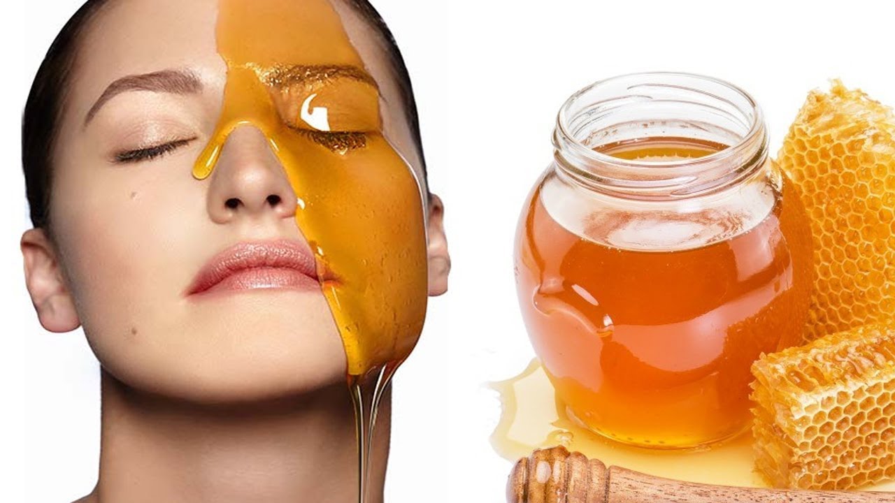 Honey #facial At Home for instant brighten fair skin tone - YouTube