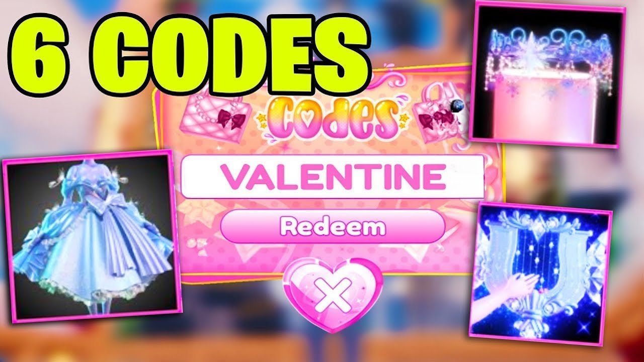 ALL *WORKING CODES* IN THE VALENTINE'S DRESS TO IMPRESS UPDATE! ROBLOX DRESS TO IMPRESS CODES ...