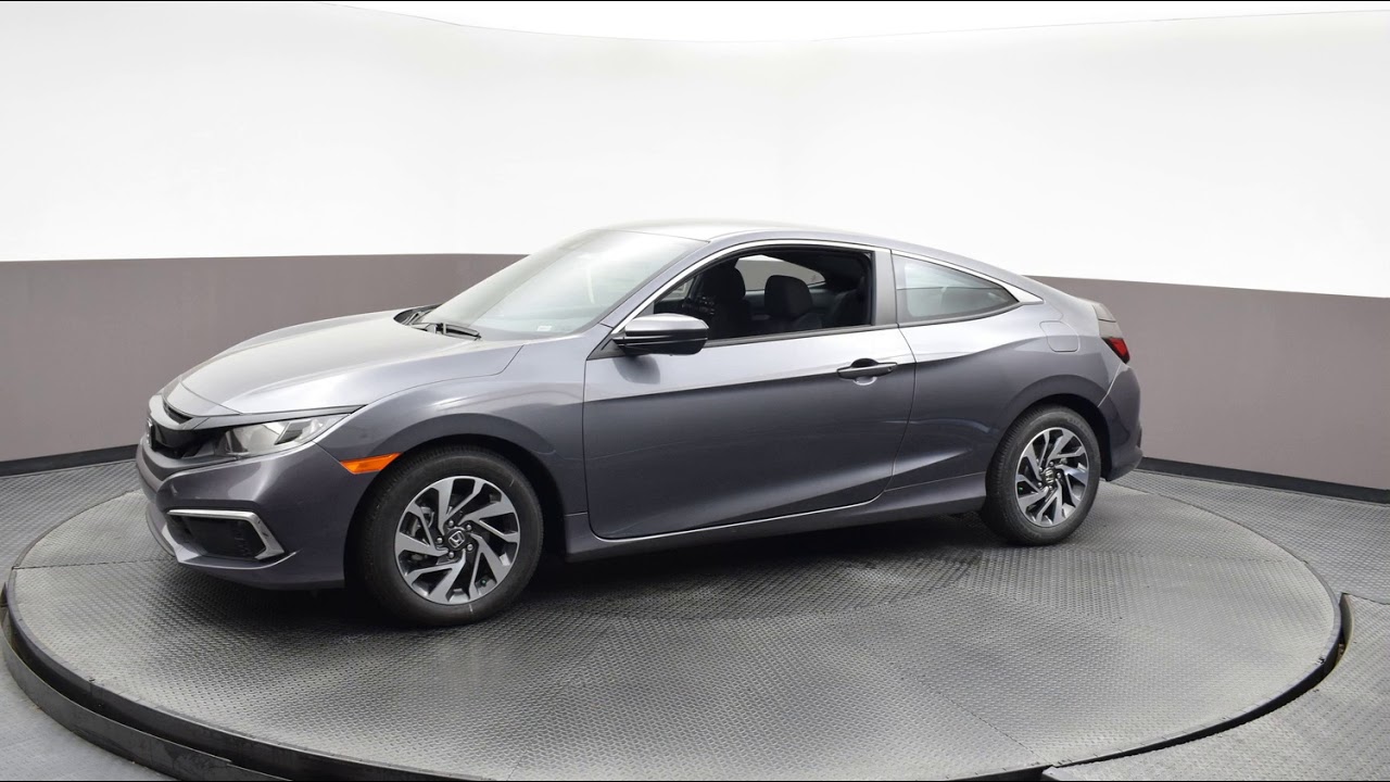2020 Modern Steel Honda Civic 2D Coupe #5272 - YouTube