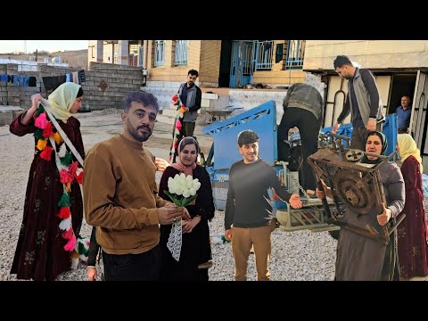 Hassan's family is trying to hold a traditional Bakhtiari wedding.