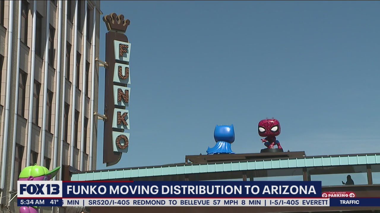 Funko moving distribution to Arizona - YouTube