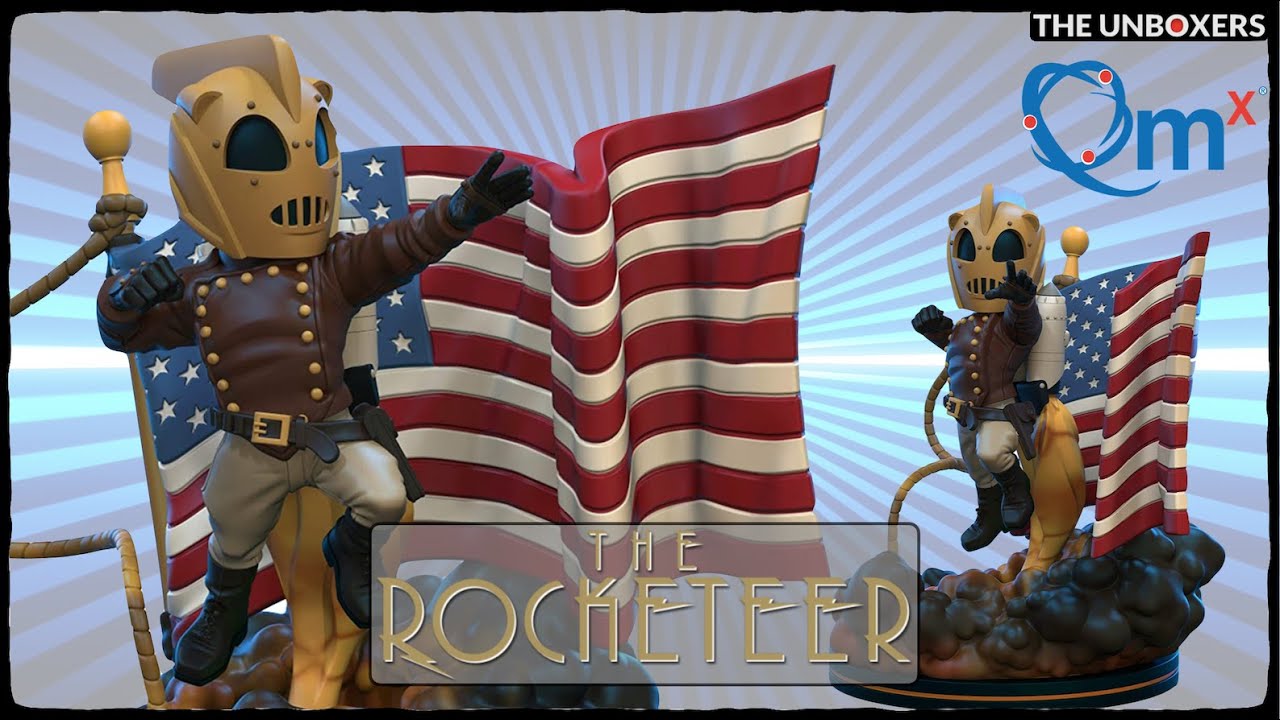 Disney's The Rocketeer Q-Fig Elite Diorama Statue by QMx - YouTube